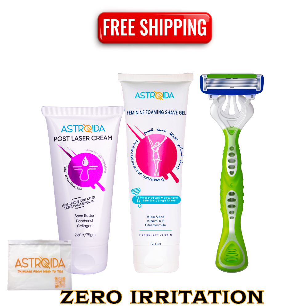 Astroida Precision Kit (Proven Results Zero Irritation) Gel + Cream
